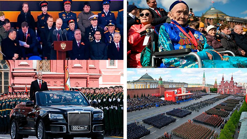 Rusia celebra Desfile del Día de la Victoria en Plaza Roja de Moscú ...